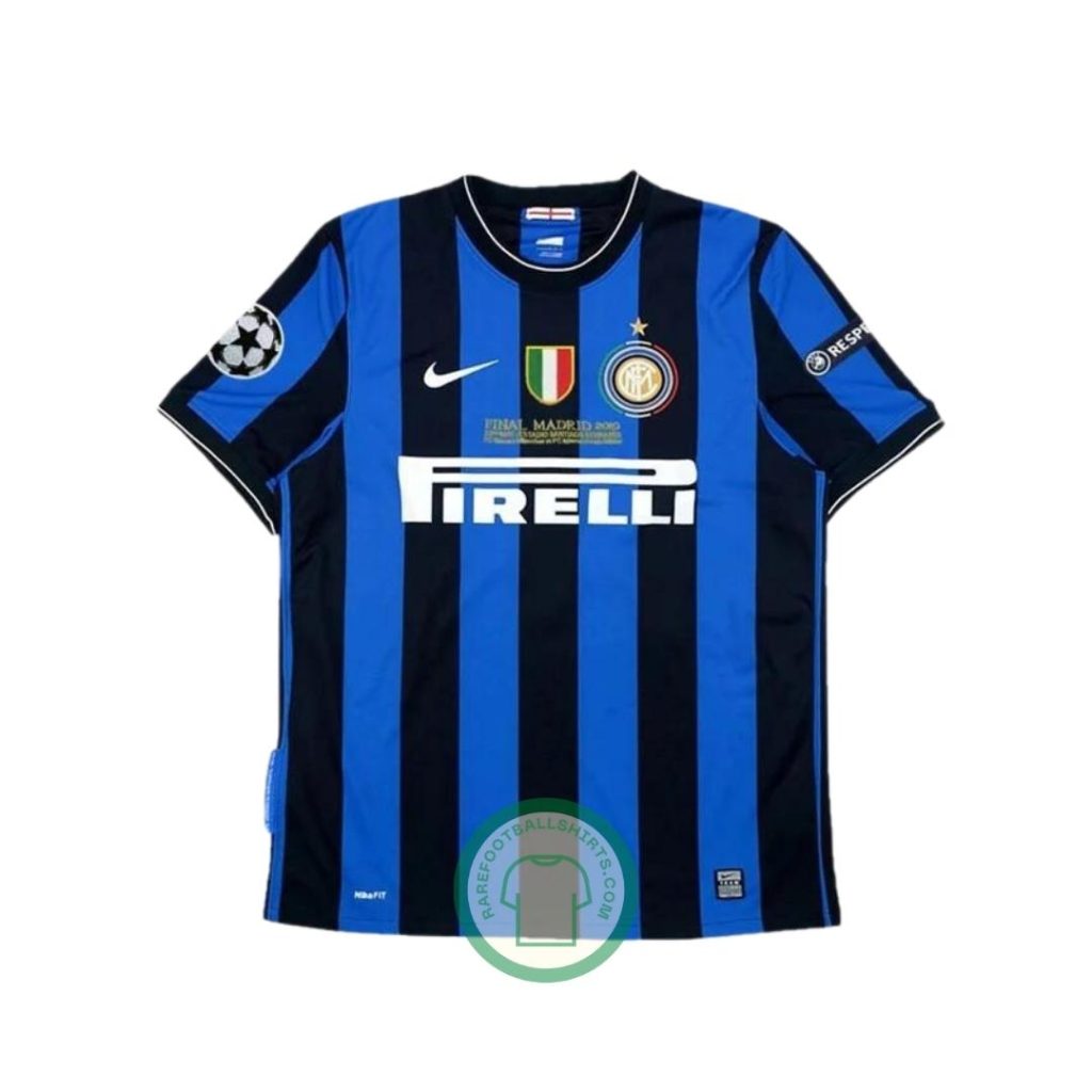FC Internazionale Milano 2009-2010 Home Shirt | Rare Football Shirts
