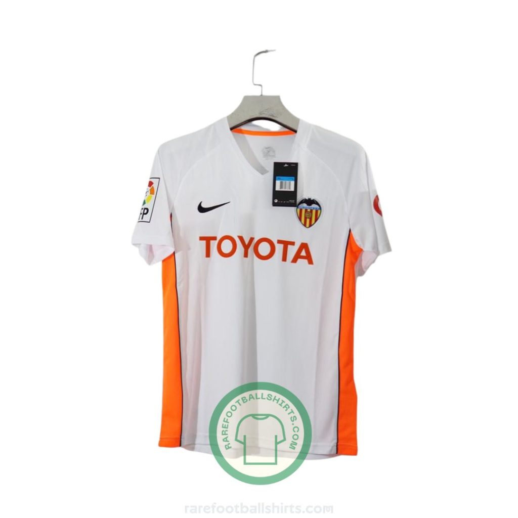 Valencia CF 2006-2007 Home Shirt | Rare Football Shirts