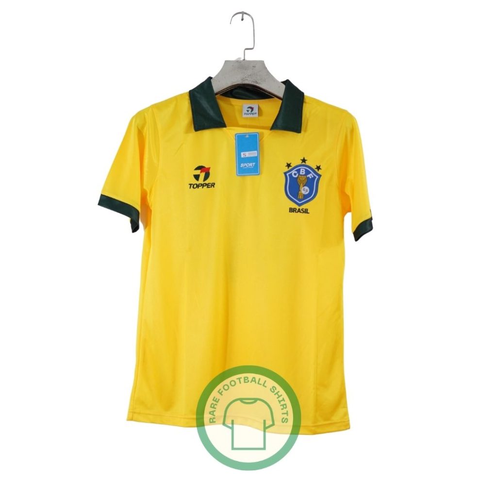 Brazil 1986 Home Shirt | Rare Football Shirts