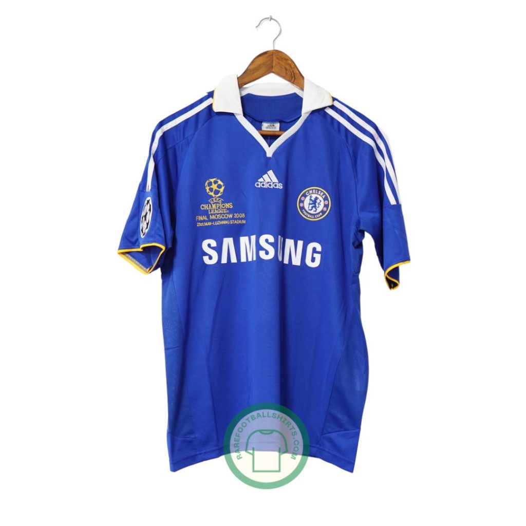 Chelsea 2007-2008 UCL Final Shirt | Rare Football Shirts