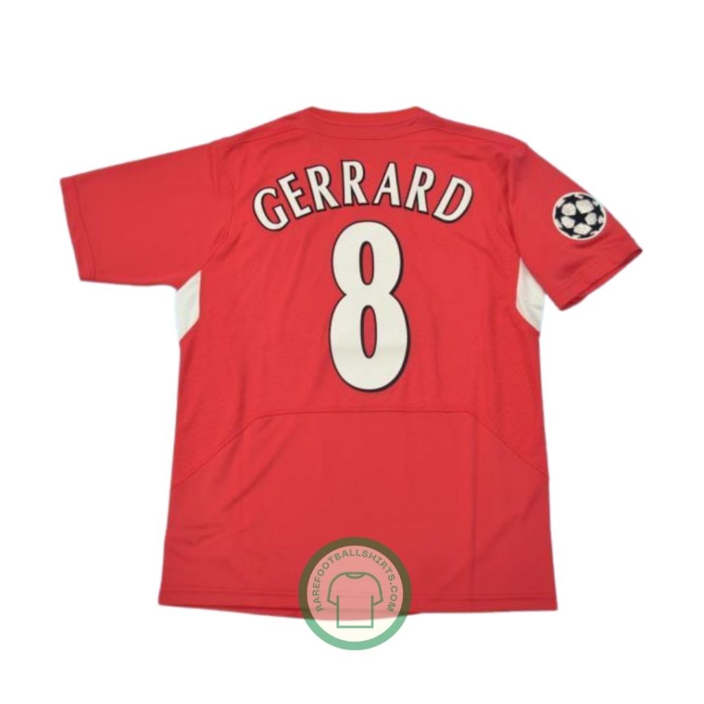 Liverpool 2004-2005 UCL Final Shirt | Rare Football Shirts