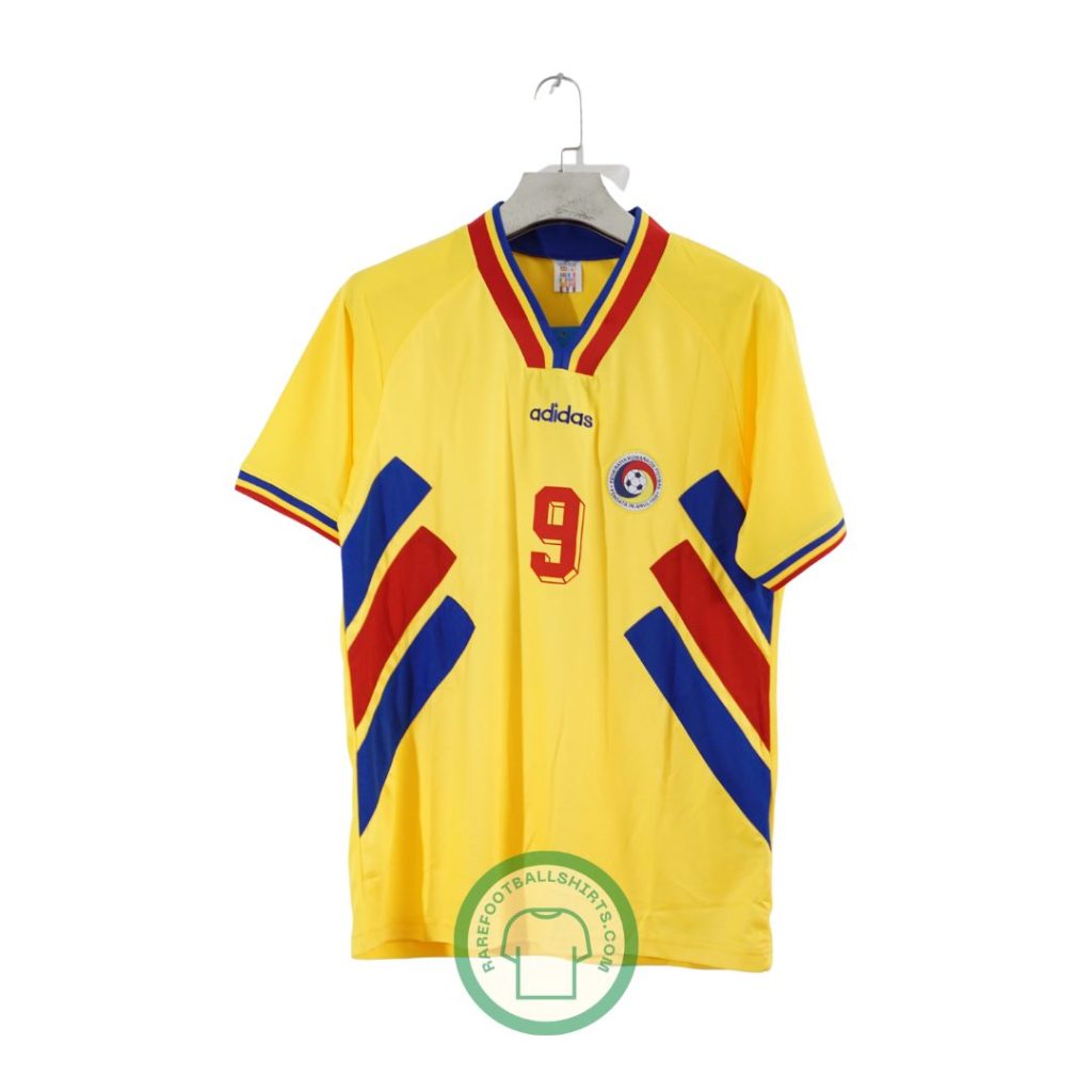 Romania 1994-1996 Home Shirt | Rare Football Shirts
